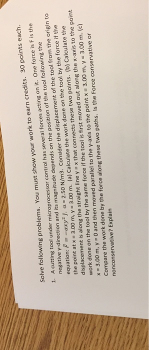 Solved A cutting tool under microprocessor control has | Chegg.com