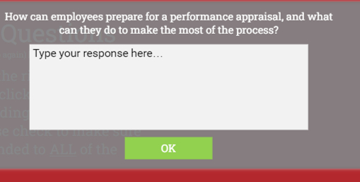 Solved How can employees prepare for a performance | Chegg.com