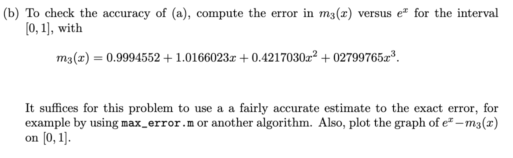 Solved (section 4.4 problem 3) With many functions f(x), | Chegg.com