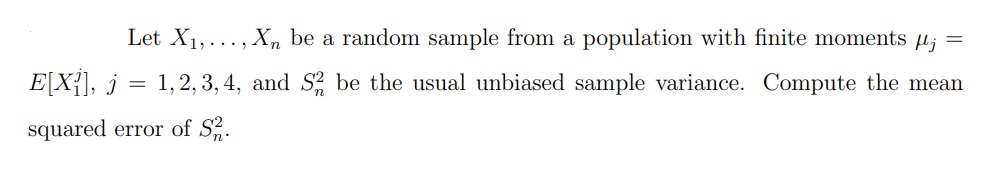 Solved Let X1,…,Xn be a random sample from a population with | Chegg.com