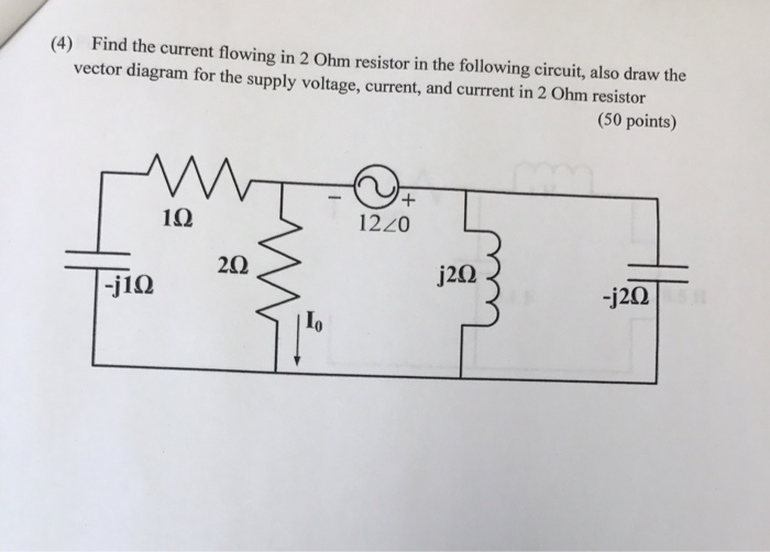 Solved Find the current flowing in 2 Ohm resistor in the | Chegg.com