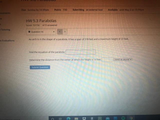 Solved Dua Sondary by 11:59pm Point 150 Submitting an | Chegg.com