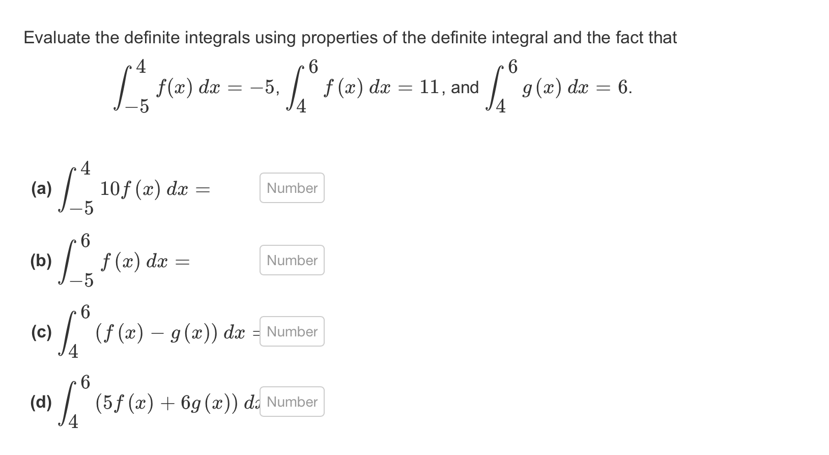 Solved Evaluate the definite integrals using properties of | Chegg.com