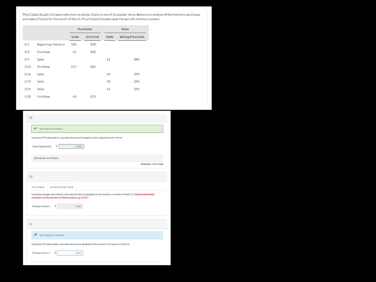 Solved Please Anwser this question Very carefullY(C)Your | Chegg.com