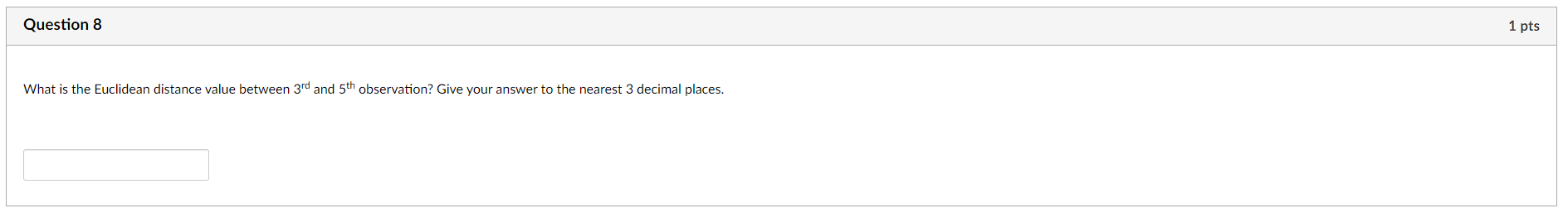 Use the below data set to answer the questions 6-9. | Chegg.com
