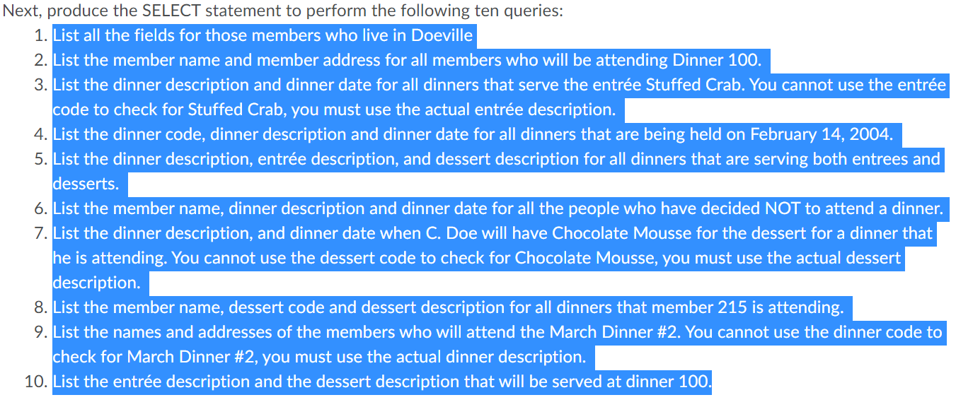 Solved Hello, I have a SQL question I was looking for some | Chegg.com