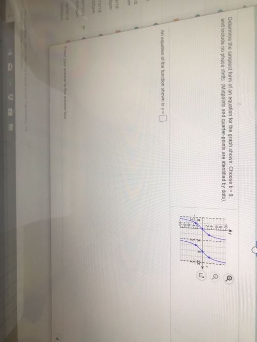Solved Determine The Simplest Form Of An Equation For The