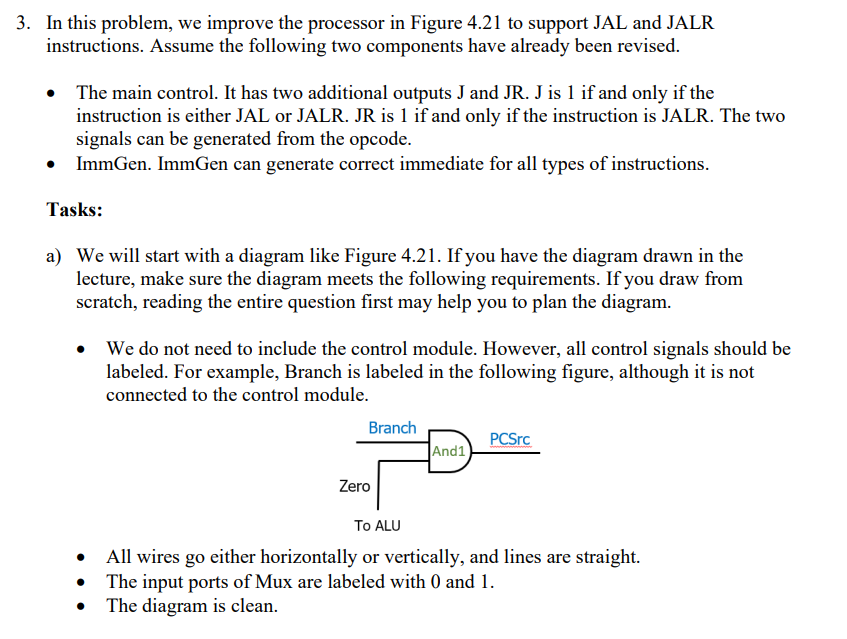 In this problem, we improve the processor in Figure | Chegg.com