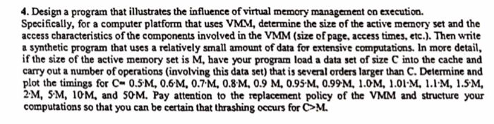 4. Design a program that illustrates the influence of | Chegg.com