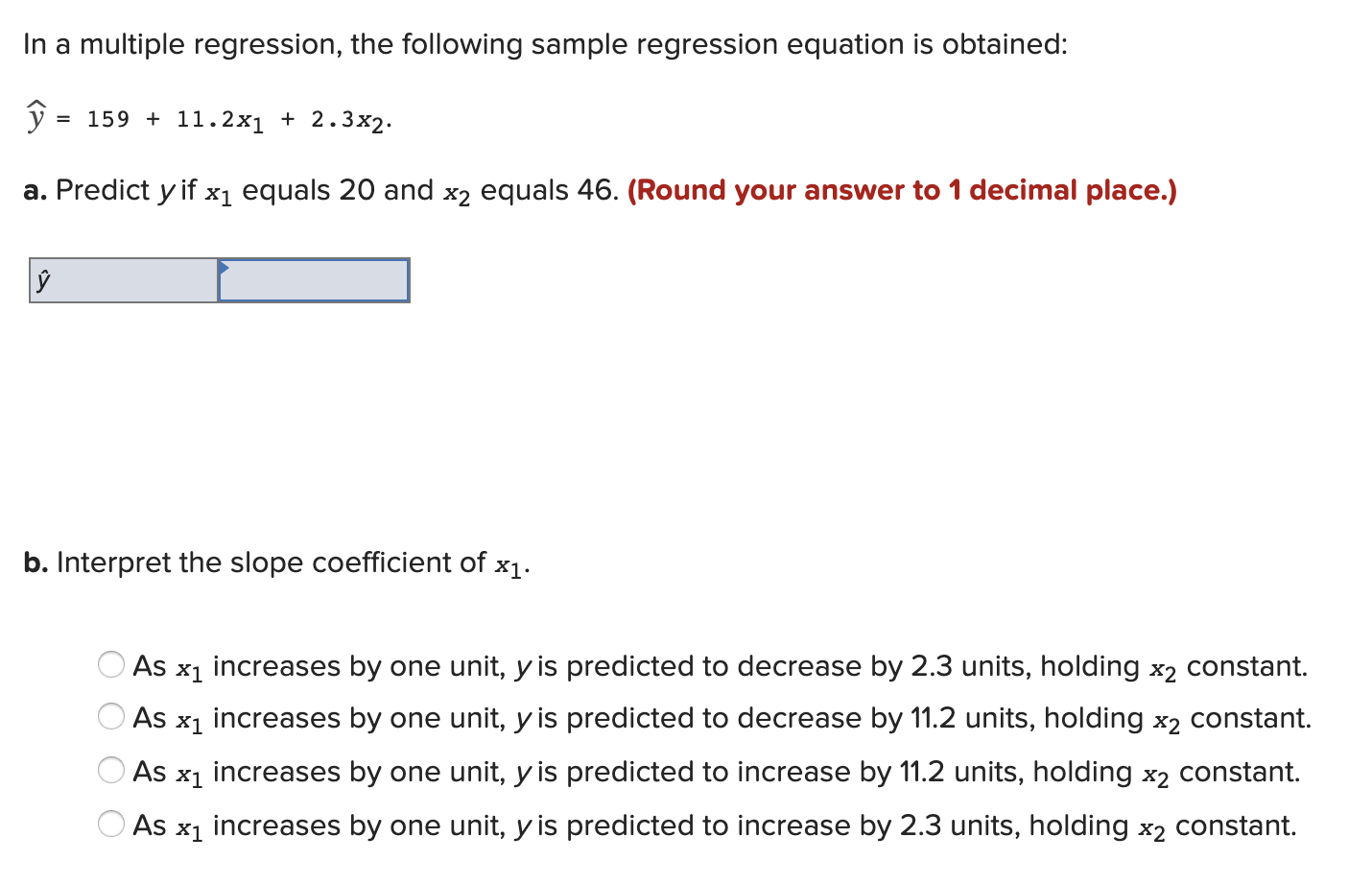 Solved In a multiple regression, the following sample | Chegg.com