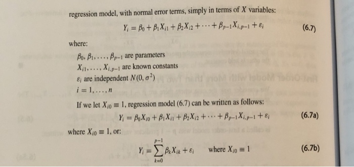 Solved For each of the following regression models, indicate | Chegg.com