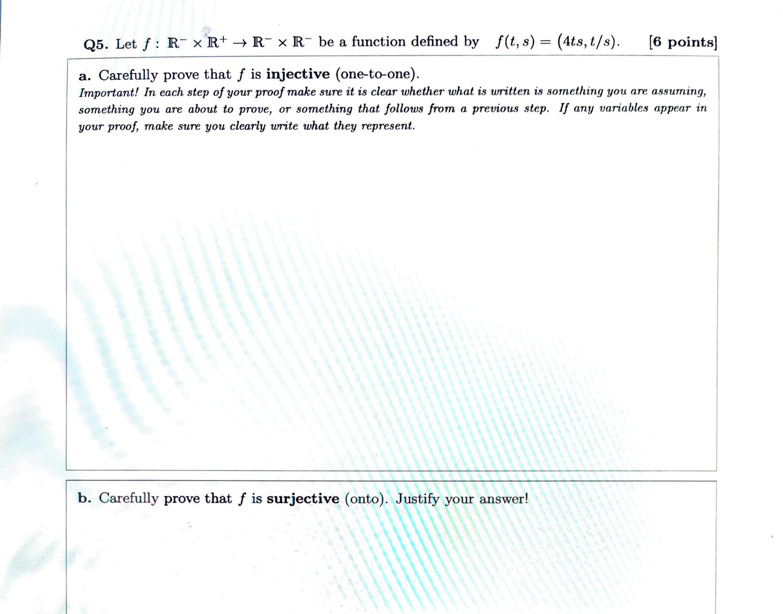 Solved Q6. Let R be a relation on the set R defined by the | Chegg.com