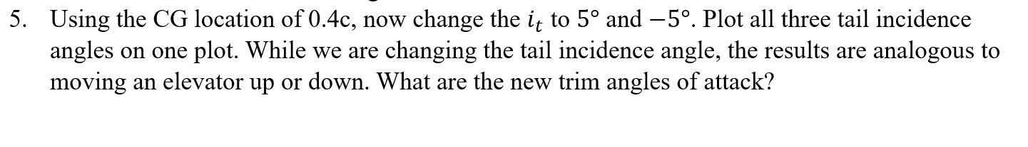 Solved Using the CG location of 0.4c, now change the it to | Chegg.com