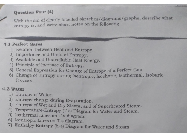 Solved Question Four (4) With the aid of clearly labelled | Chegg.com
