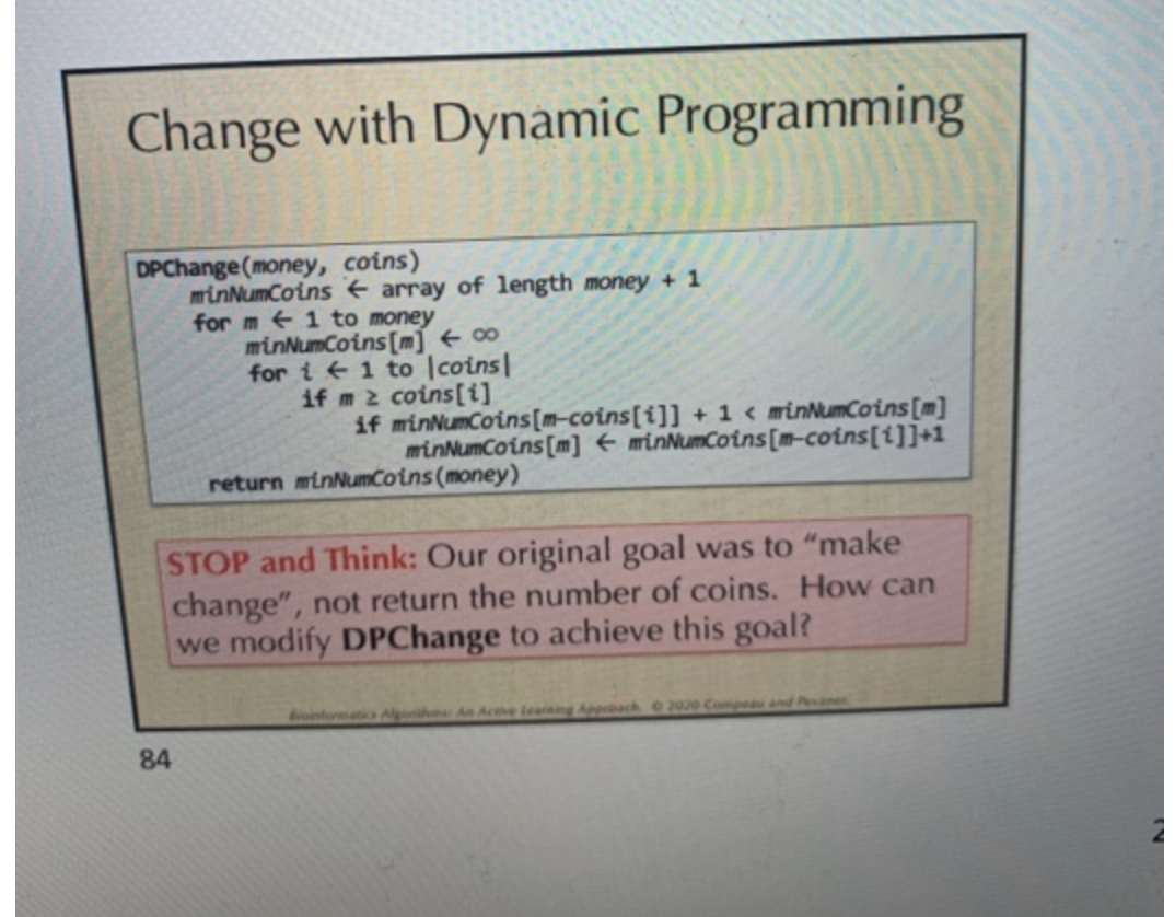 Solved Exercise 3: As money grows, the size of the array | Chegg.com