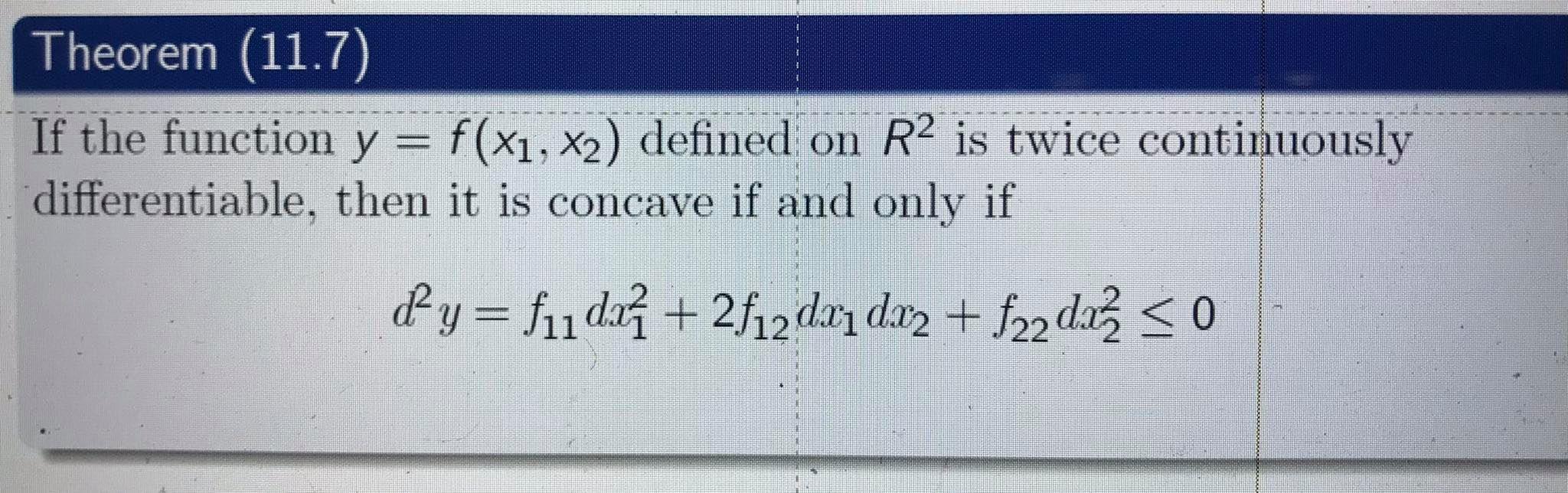 Solved Q10 (10 points) Use theorem 11.7 to show that the | Chegg.com