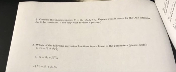 Solved Instructions: Please write your name at the top of | Chegg.com