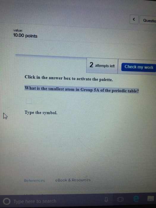 Solved KQuestlo value 10.00 points 2 attempts left Check my | Chegg.com