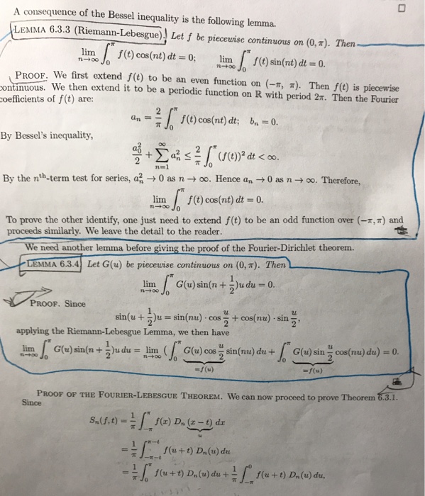 Solved (a) State the Fourier-Dirichlet Theorem. (b) Let f(t) | Chegg.com