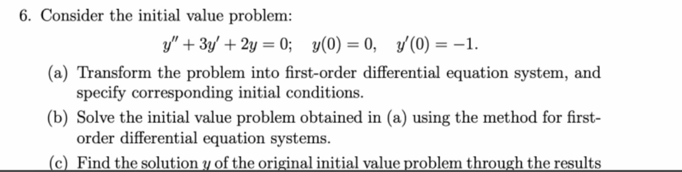 Consider the initial value | Chegg.com