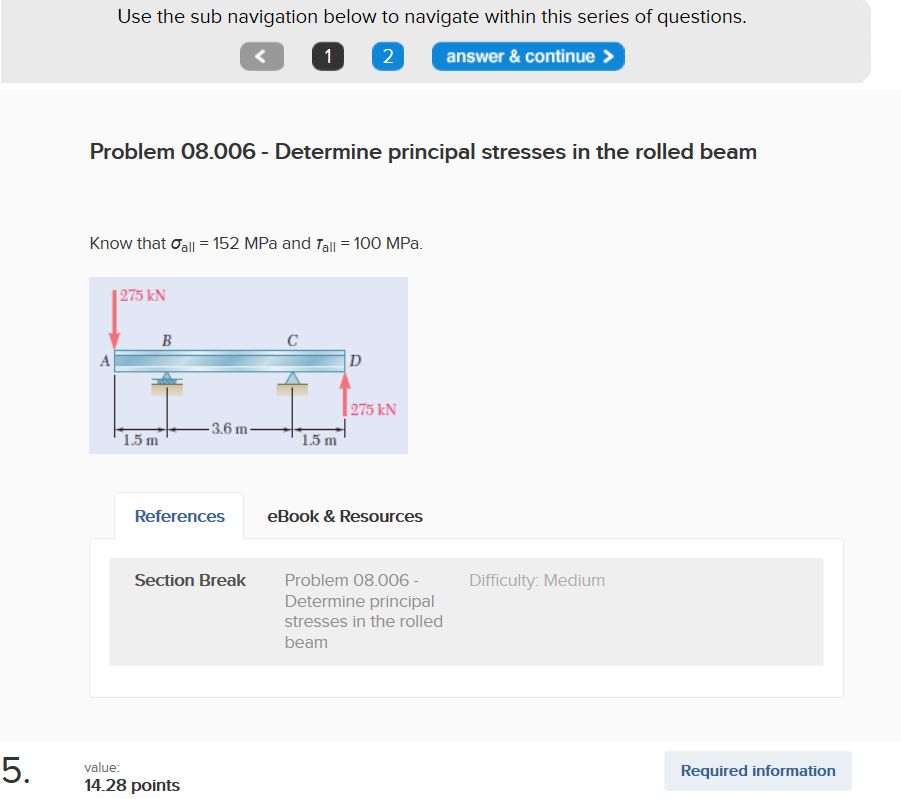 Solved Use the sub navigation below to navigate within this | Chegg.com