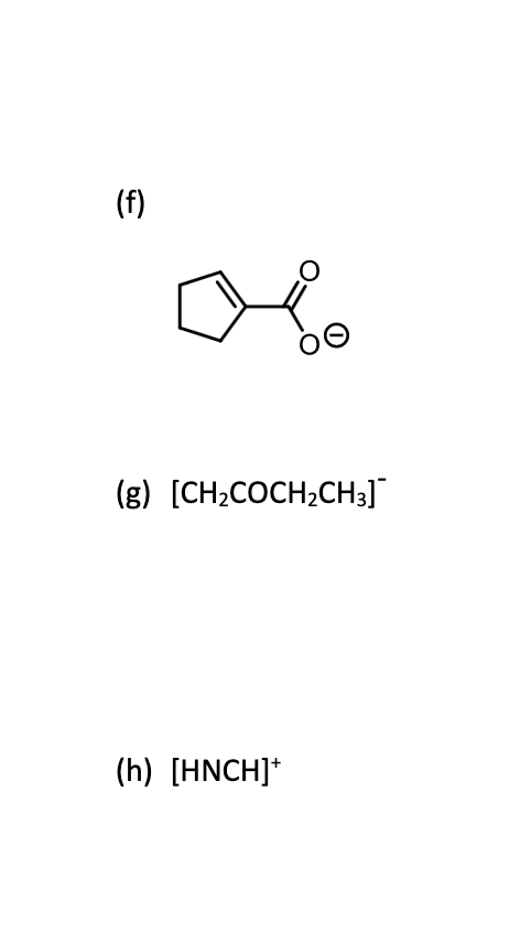 Solved Using line drawings, draw two resonance structures | Chegg.com