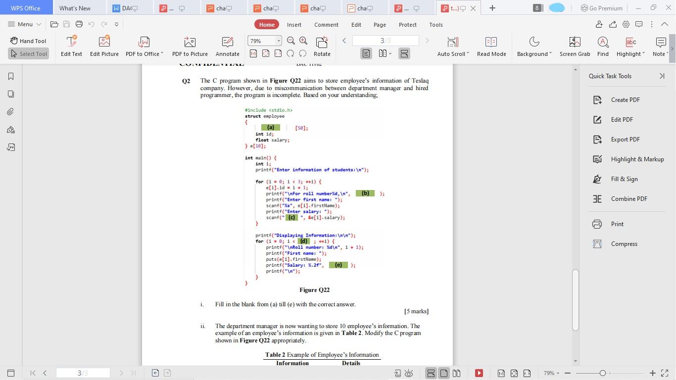 Solved WPS Office What's New WDAO Pcha cha cha cha ?t...) X | Chegg.com