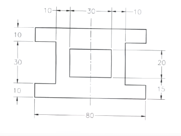 Solved (a) Show all the dimensions (mm) as given in sketch. | Chegg.com