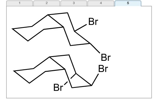 Solved Anti-addition of bromine to the chiral bicyclic | Chegg.com