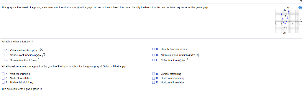 Solved Determine if the equation specifies a function with | Chegg.com