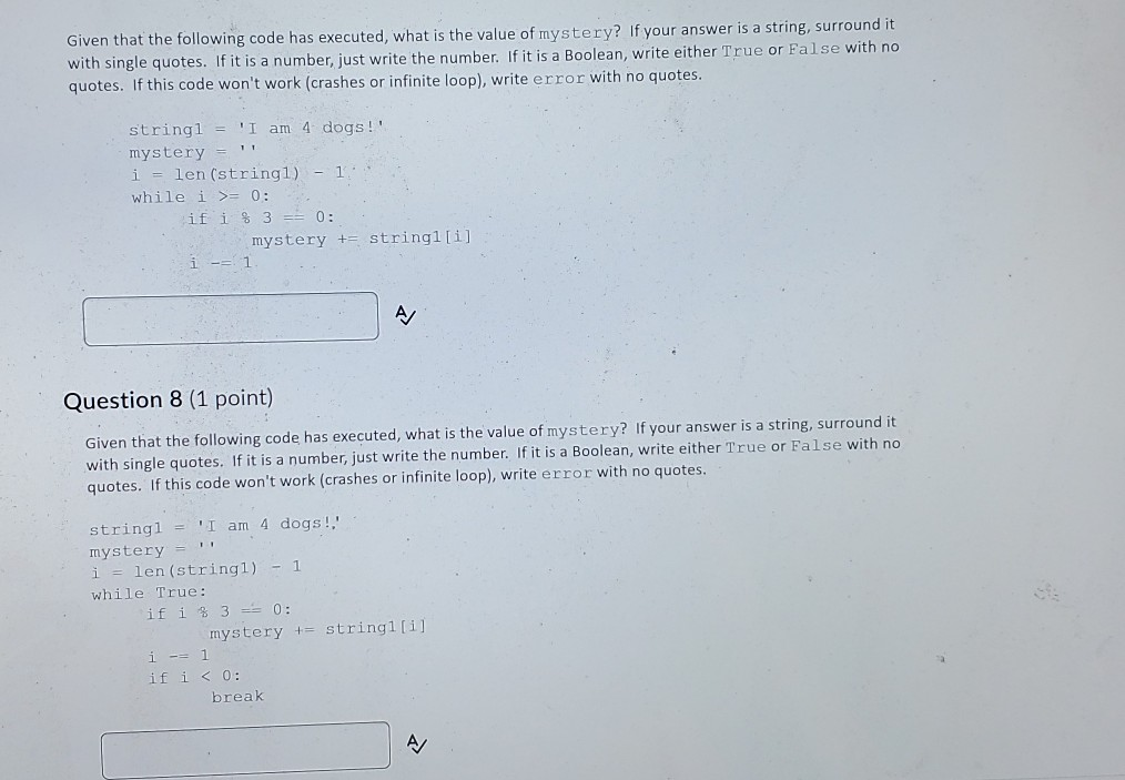 solved-question-5-1-point-given-that-the-following-code-chegg