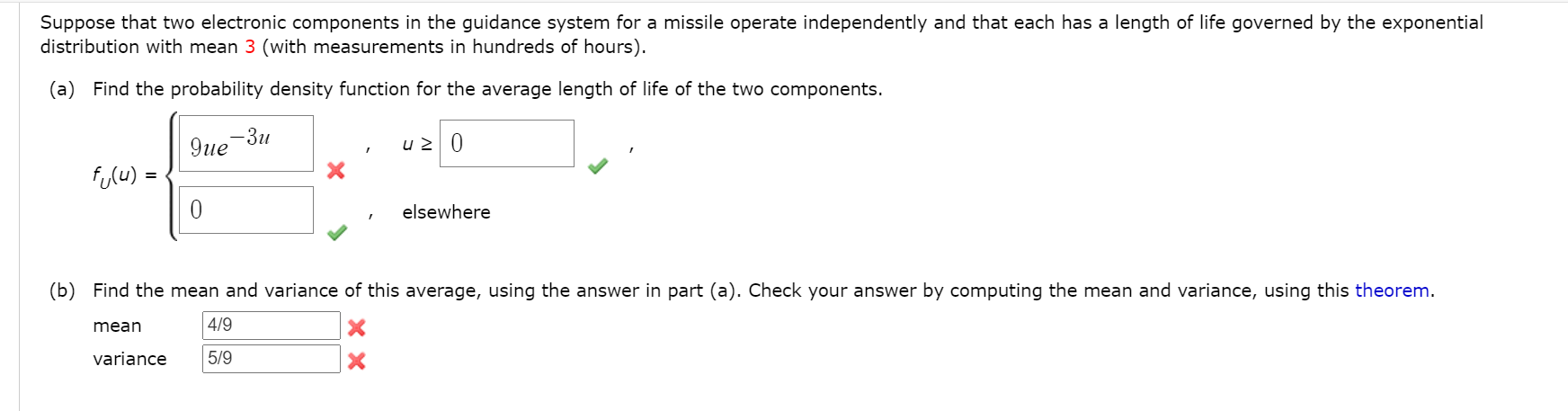 Solved Suppose that two electronic components in the | Chegg.com