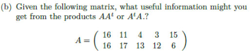 Solved 2. If A is a an mxn matrix, we define the transpose | Chegg.com