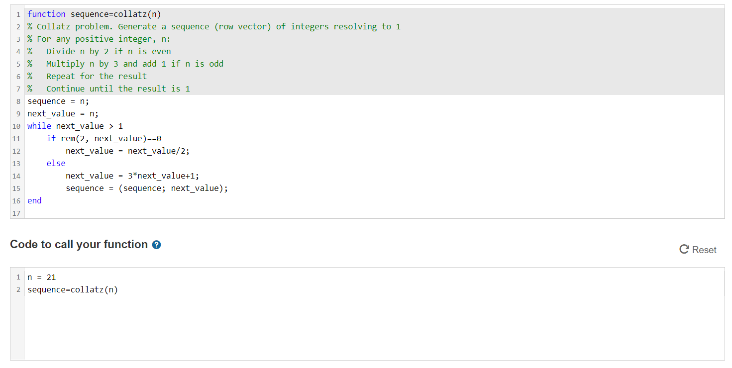 Solved Exercise 2: Debugging a Function The Collatz | Chegg.com