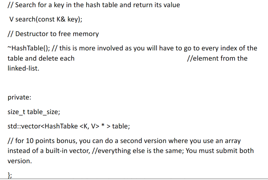 Solved This program must be in C++ using vectors.1. Use your | Chegg.com