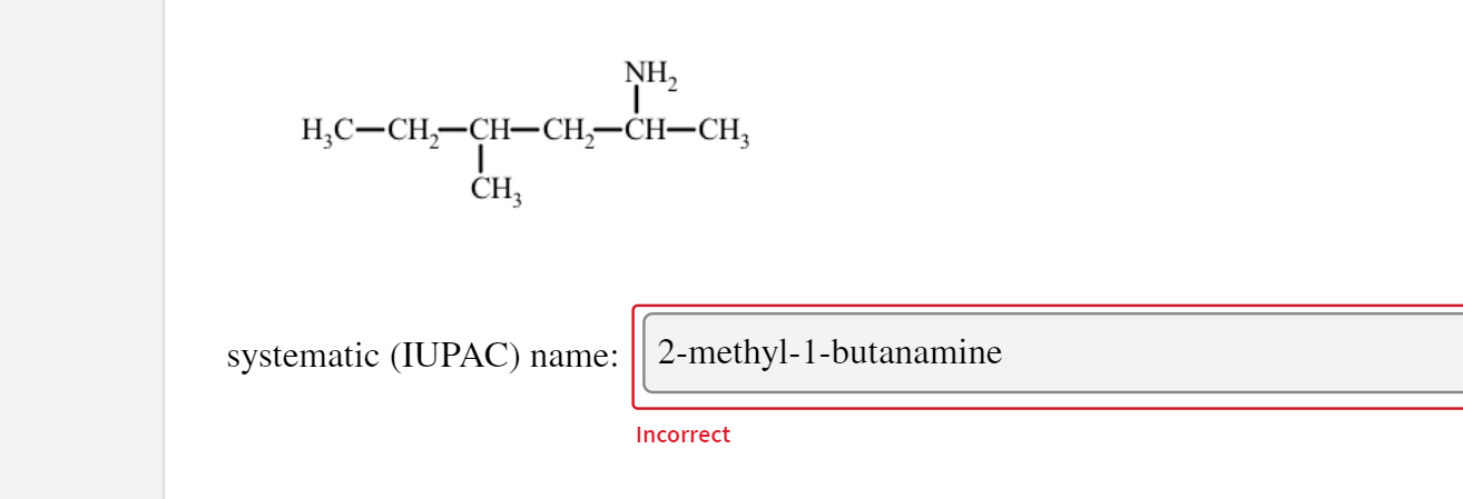 Solved Write the systematic (IUPAC) names for the amines. | Chegg.com