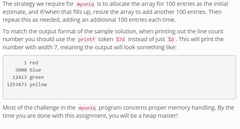 I need help ASAP implementing a C programming | Chegg.com