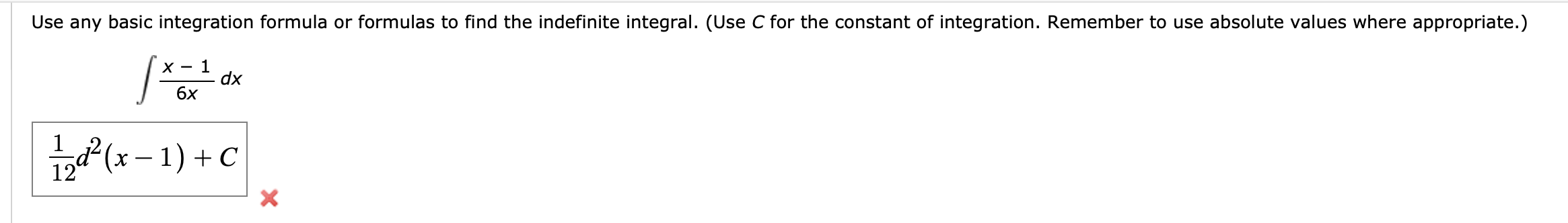 Solved Use any basic integration formula or formulas to find | Chegg.com