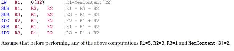 Assume that before performing any of the above | Chegg.com