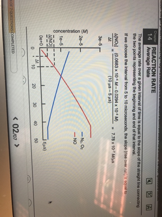 Solved REACTION RATE Calculating Reaction Rate 4 The rate | Chegg.com