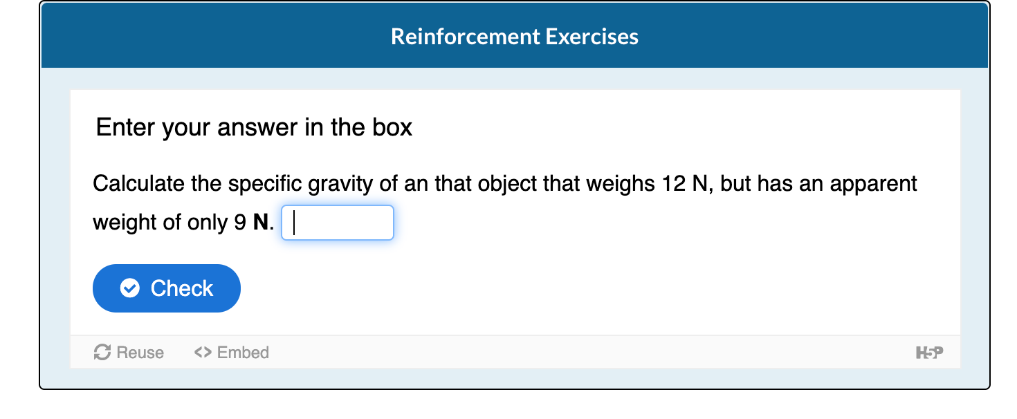 Solved Reinforcement Exercises Enter your answer in the box | Chegg.com