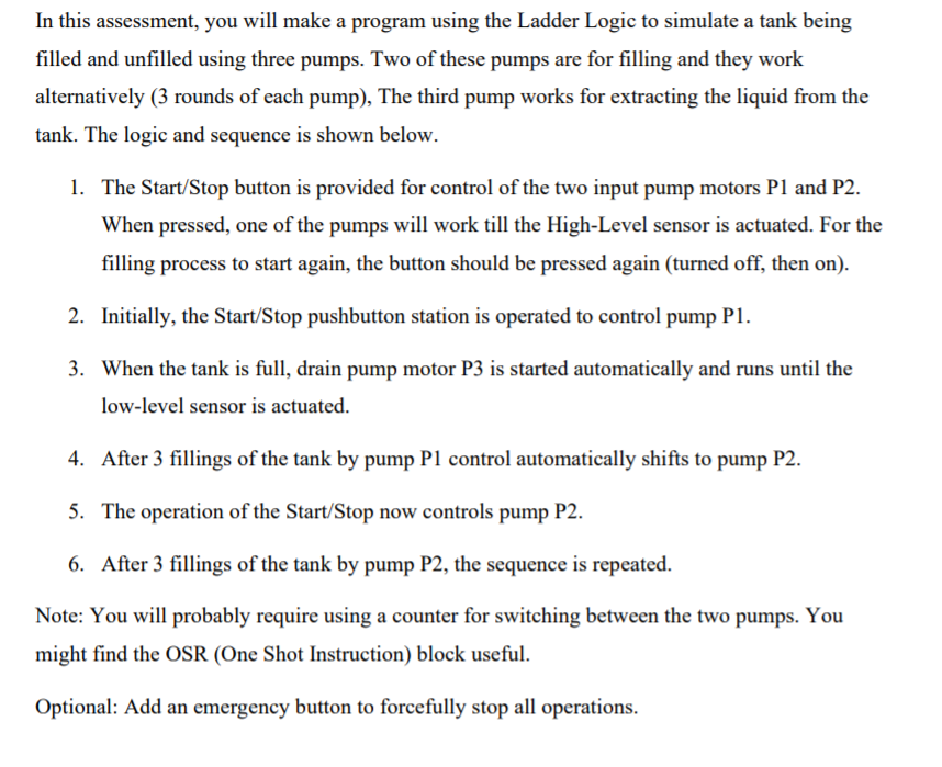 In this assessment, you will make a program using the | Chegg.com