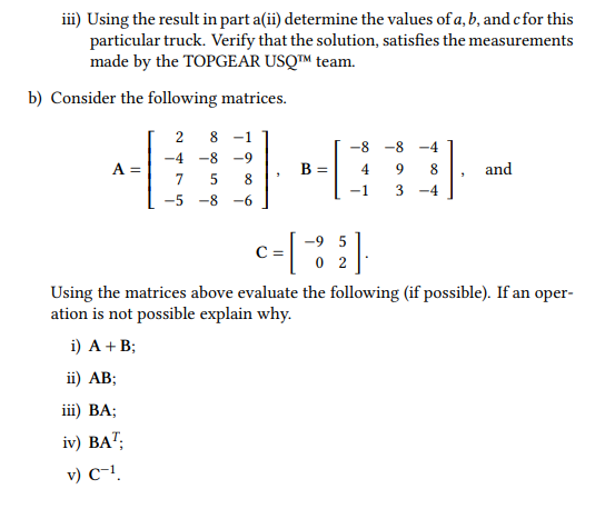 Solved a) The stopping distance of a truck (d) in metres can | Chegg.com