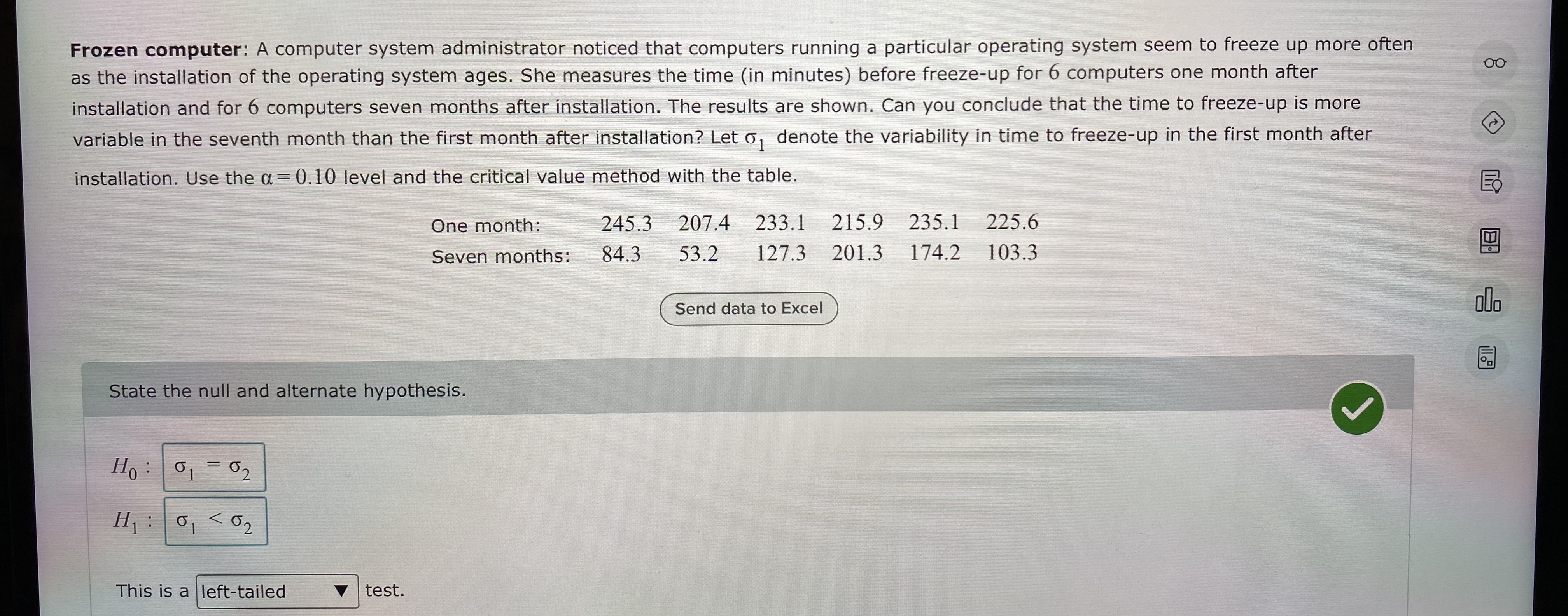 Solved Frozen computer: A computer system administrator | Chegg.com