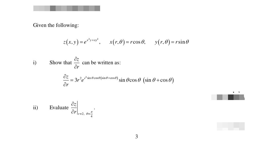 Solved Given the | Chegg.com
