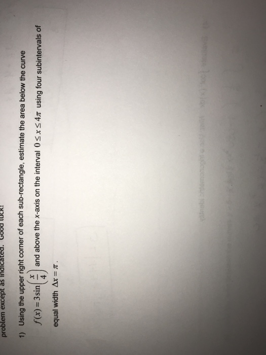 Solved Use the upper right corner of each sub-rectangle, | Chegg.com