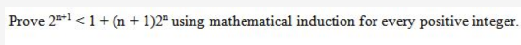 Solved Prove 2n+1