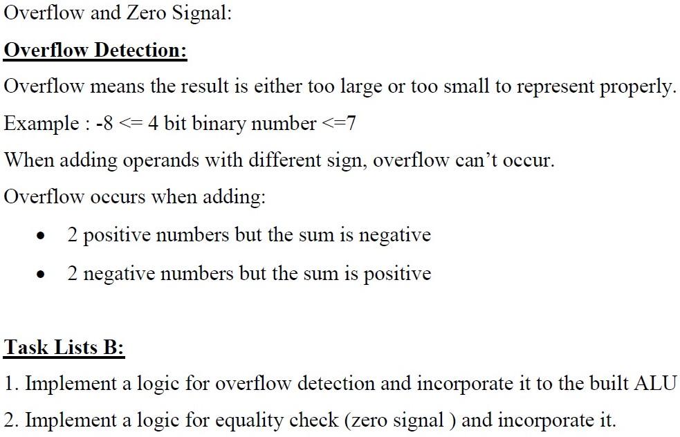 Introduction: An ALU (arithmetic-logical unit) is a | Chegg.com