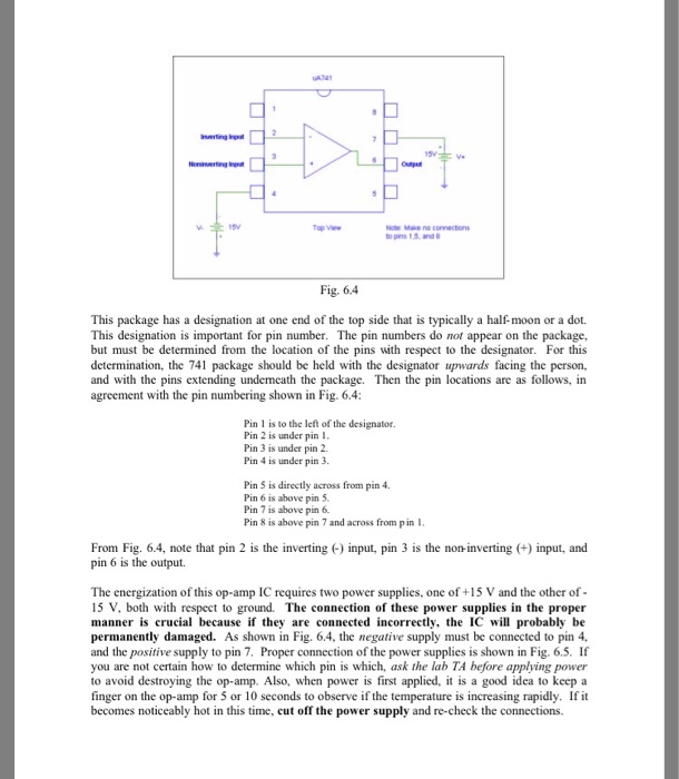 Solved CENG 231 -Circuits Lab 1 of 8 Lab 5: Operational | Chegg.com