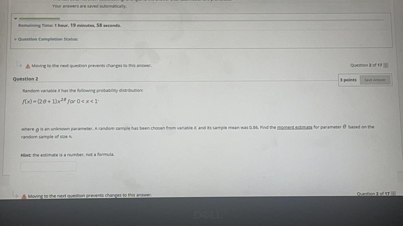 Solved Your answers are saved automatically. Remaining Time: | Chegg.com